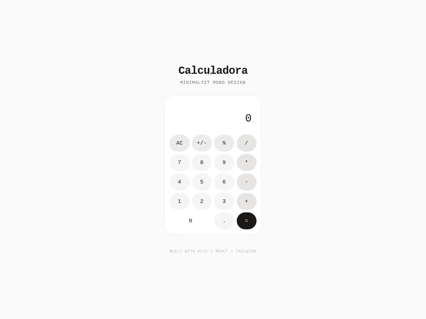 Simple Calculator
