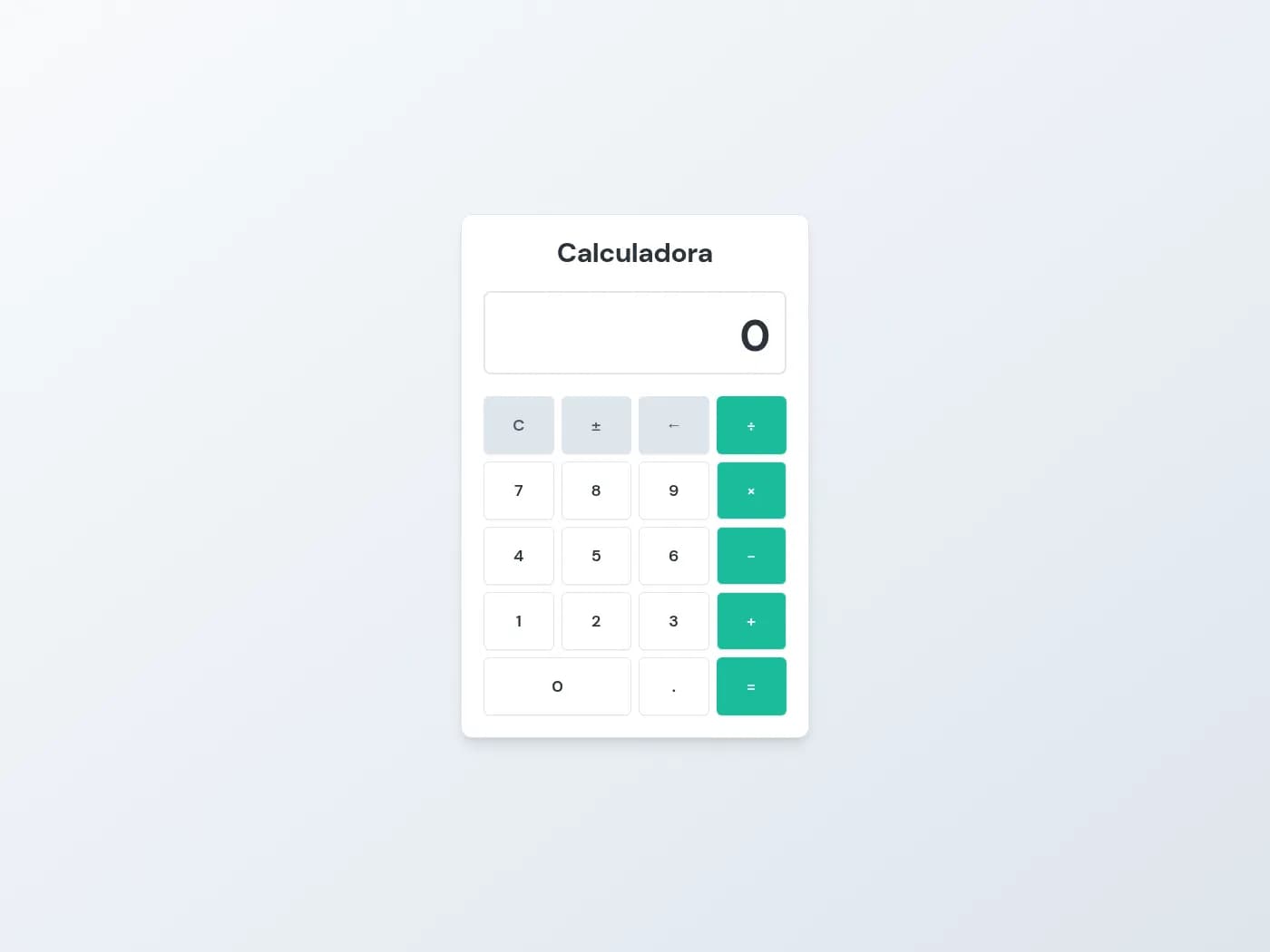 SimpleCalc Web