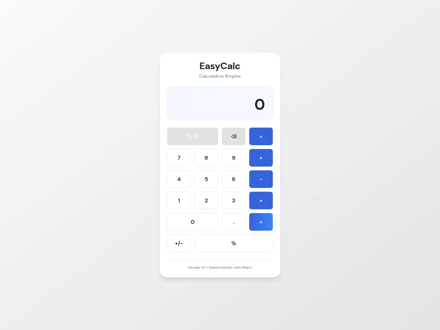 EasyCalc Web