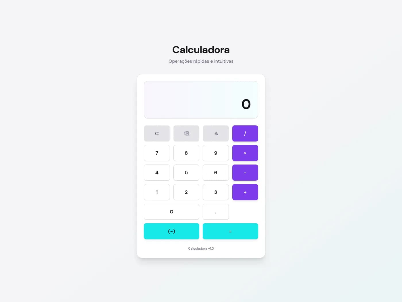 Simple Calc Web