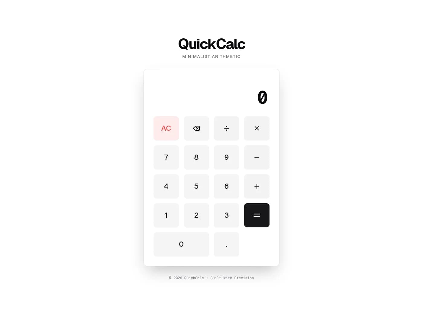QuickCalc