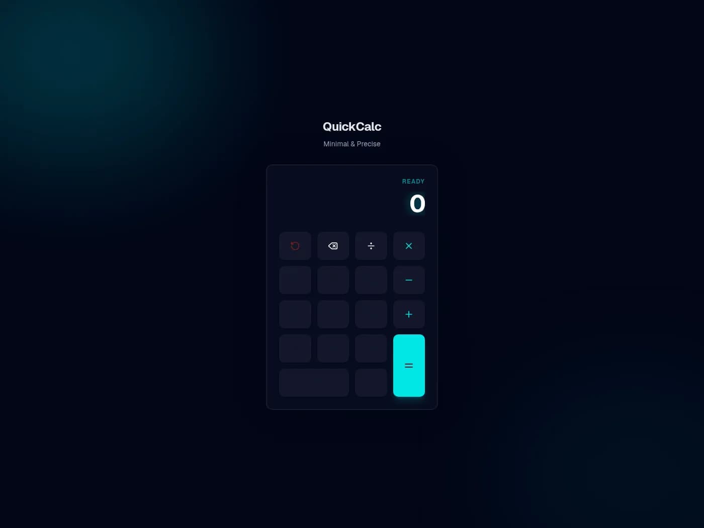 QuickCalc Tool