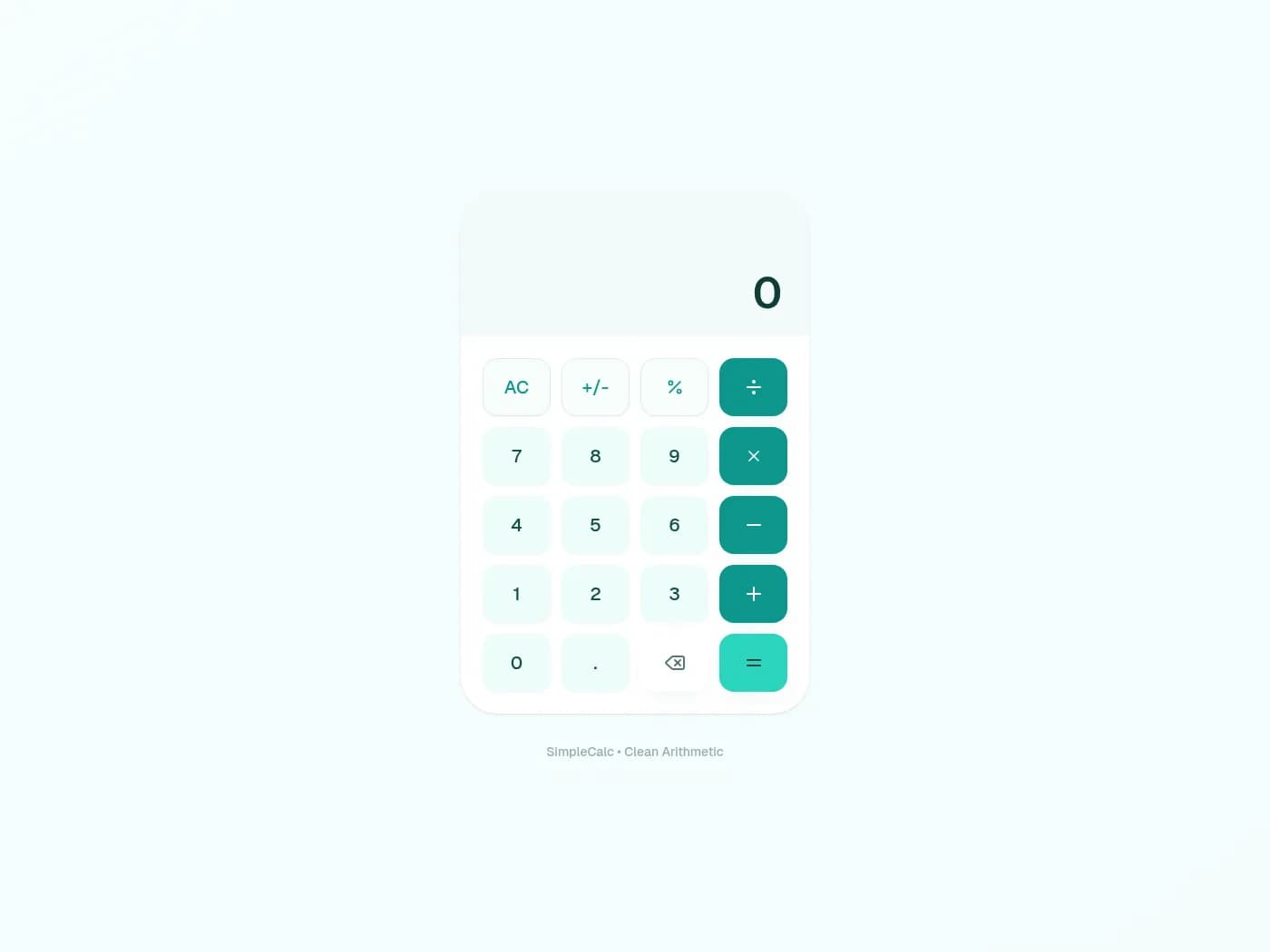 SimpleCalc
