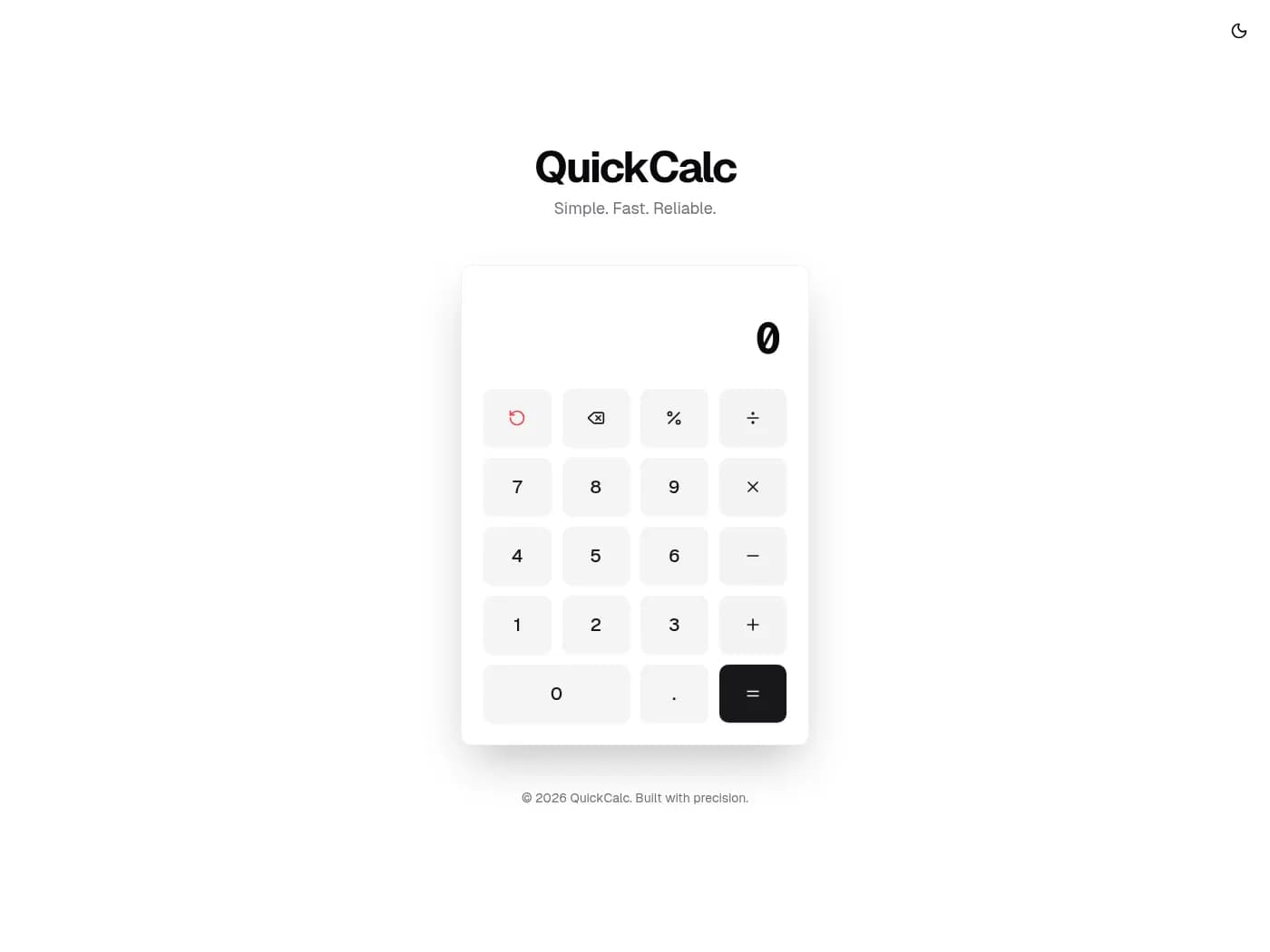 QuickCalc
