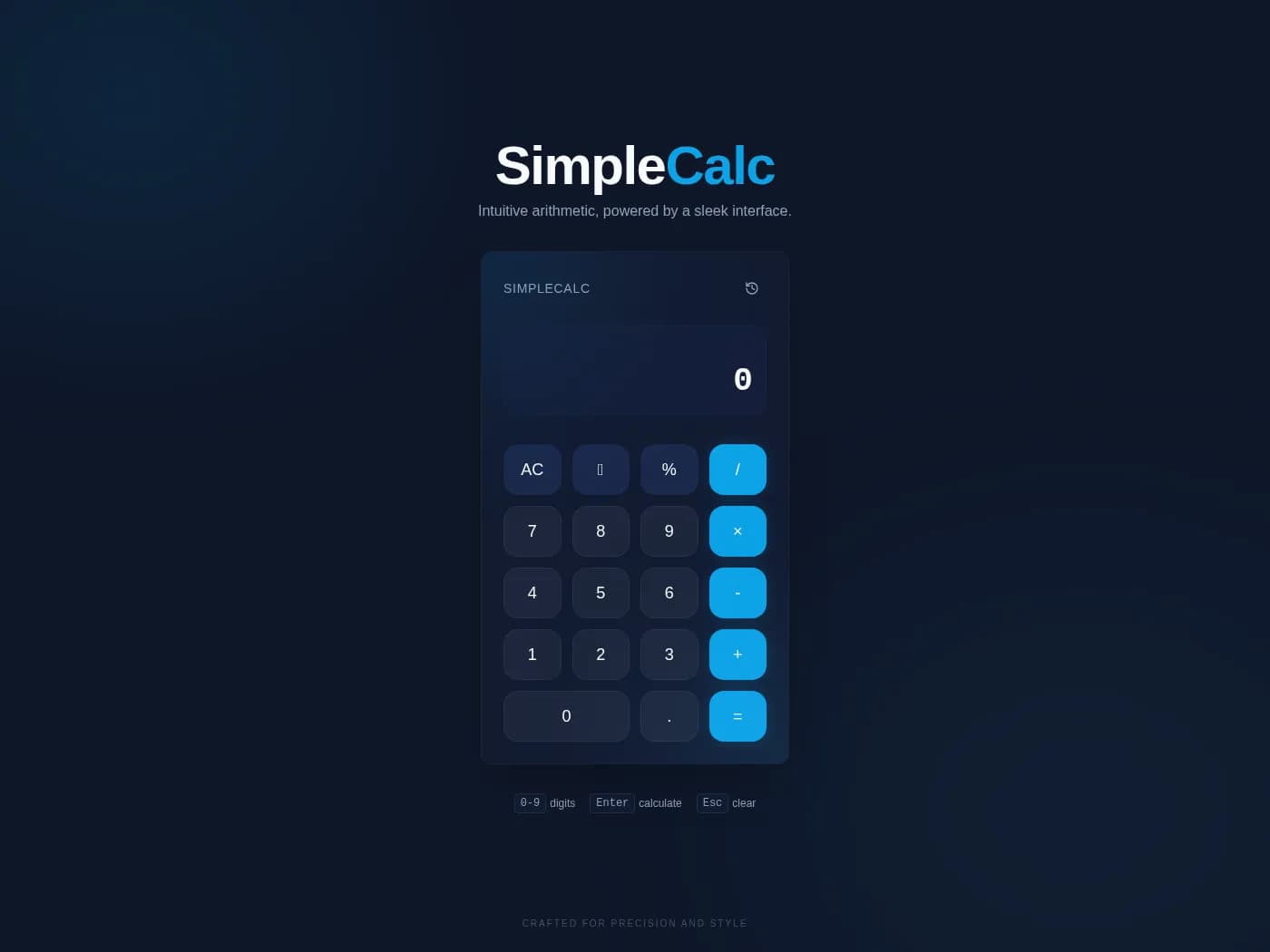 SimpleCalc