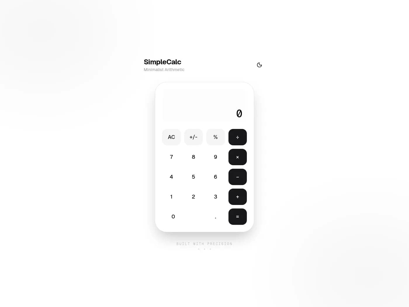 SimpleCalc