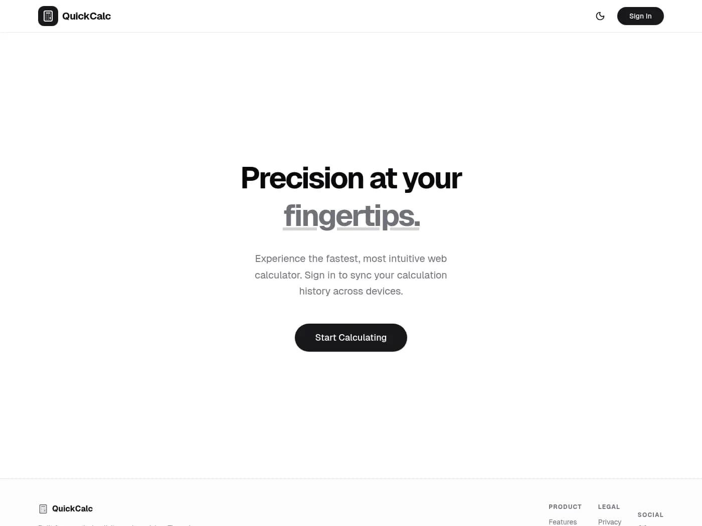 QuickCalc