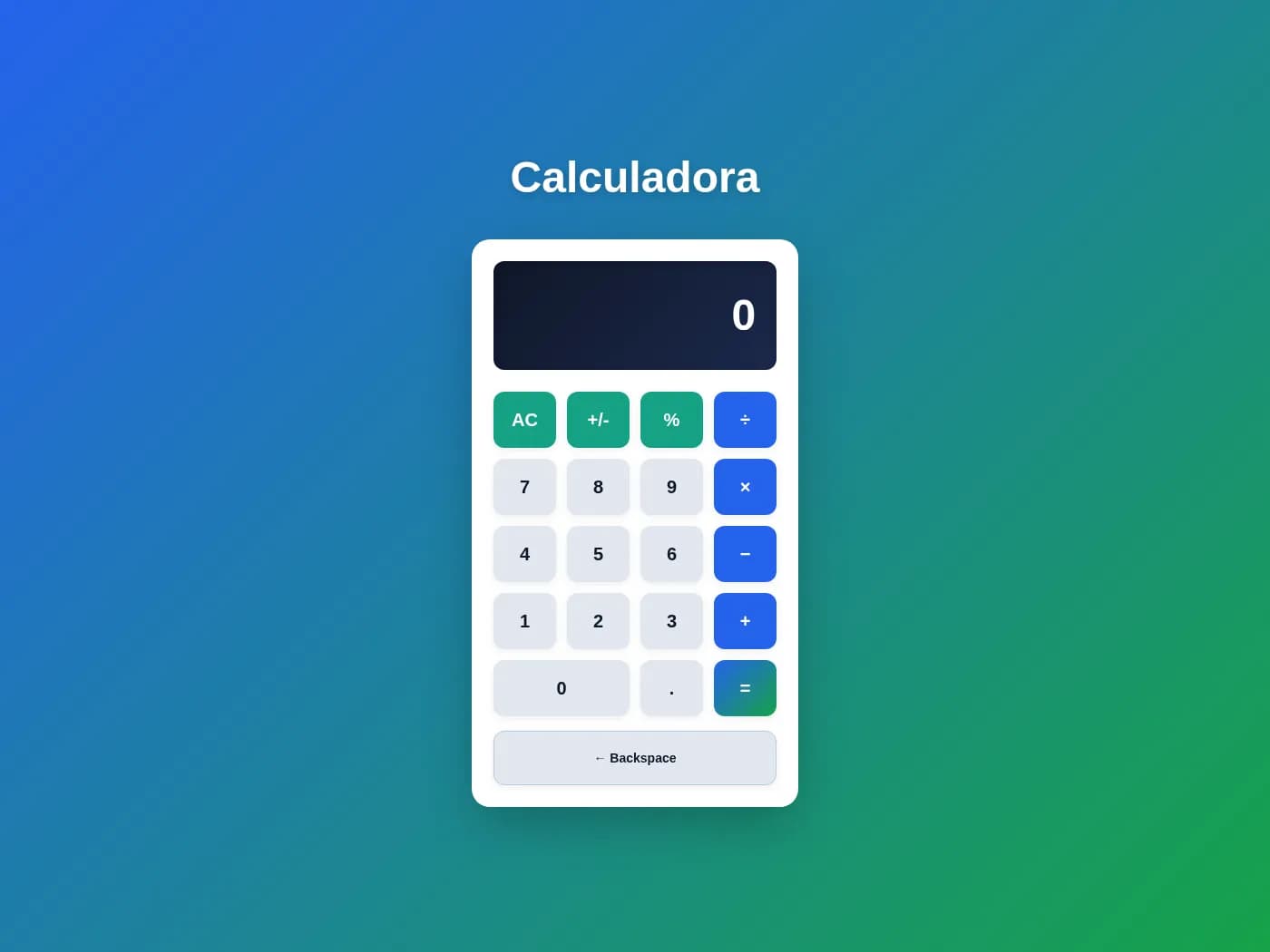 Simple Calculator