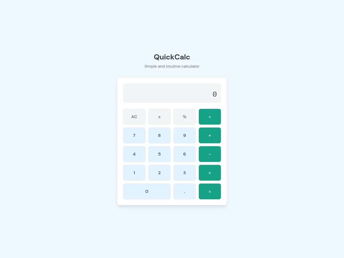 QuickCalc