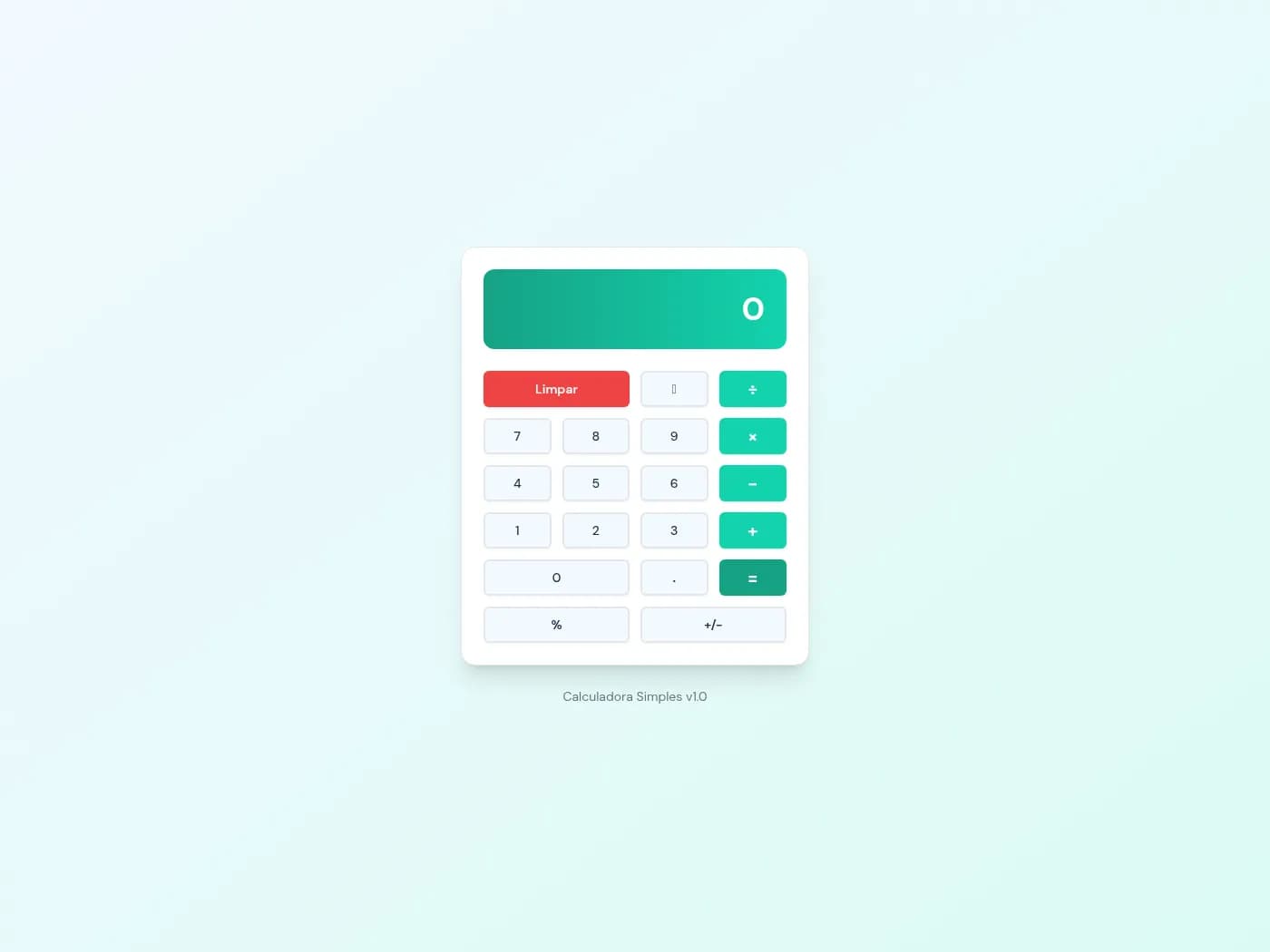 Simple Calculator