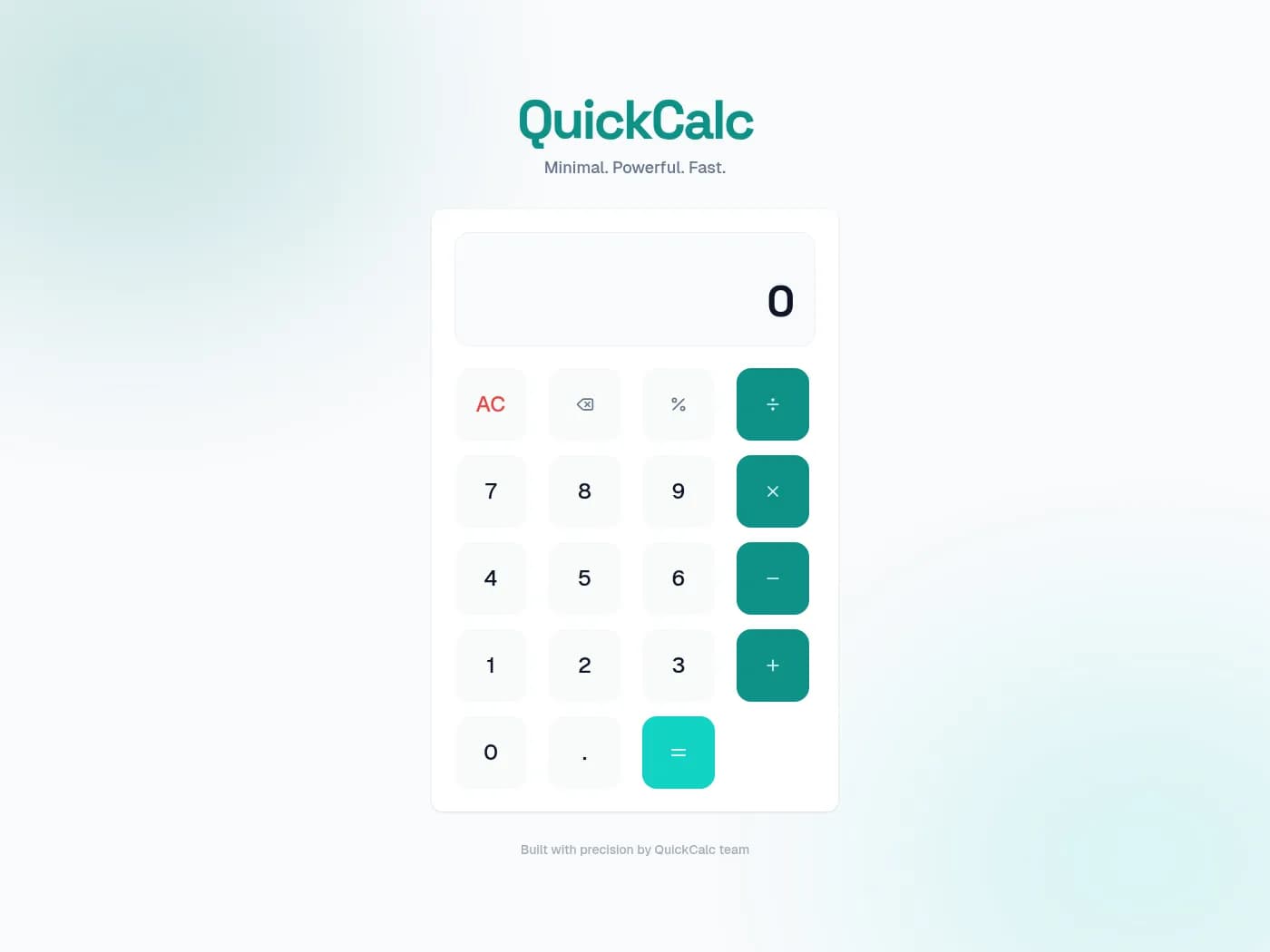 QuickCalc