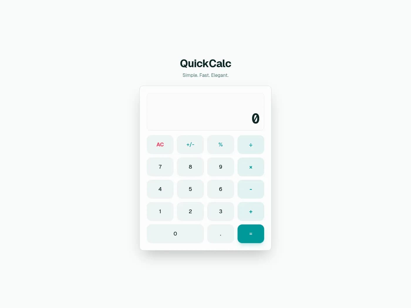 QuickCalc