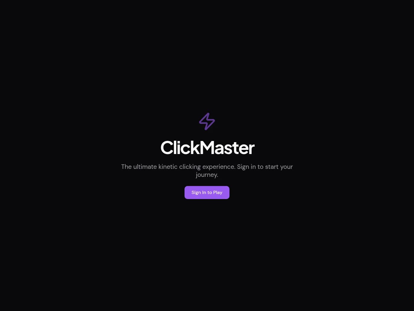 Simple Clicker Game