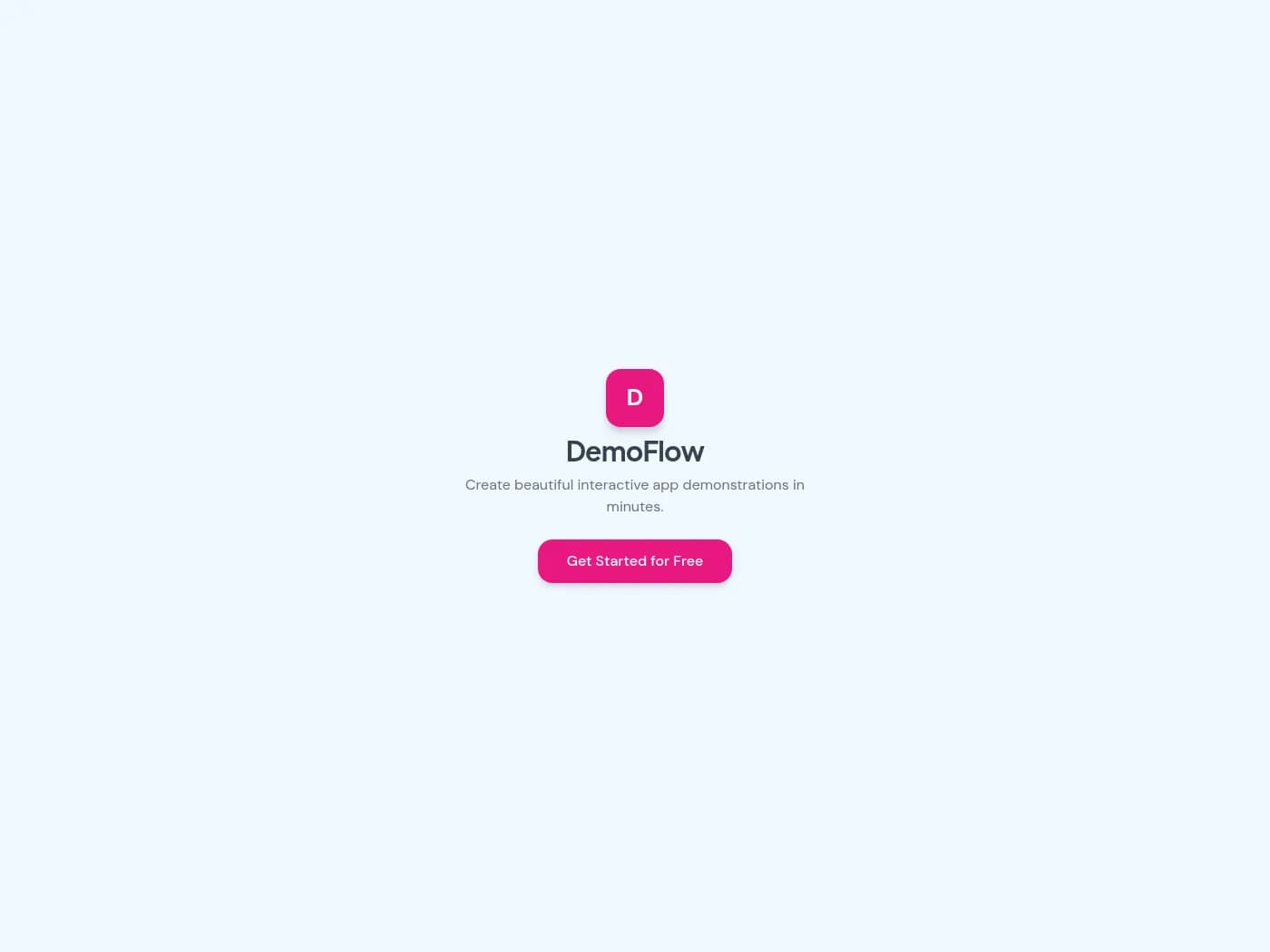 Simple Demo Creator