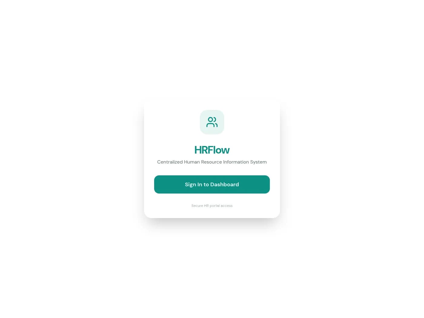 Simple HRIS System