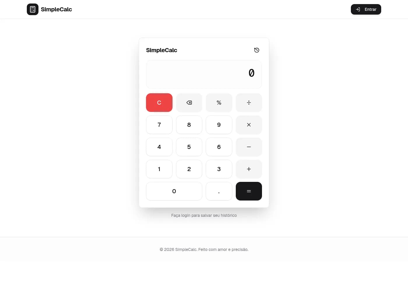 SimpleCalc