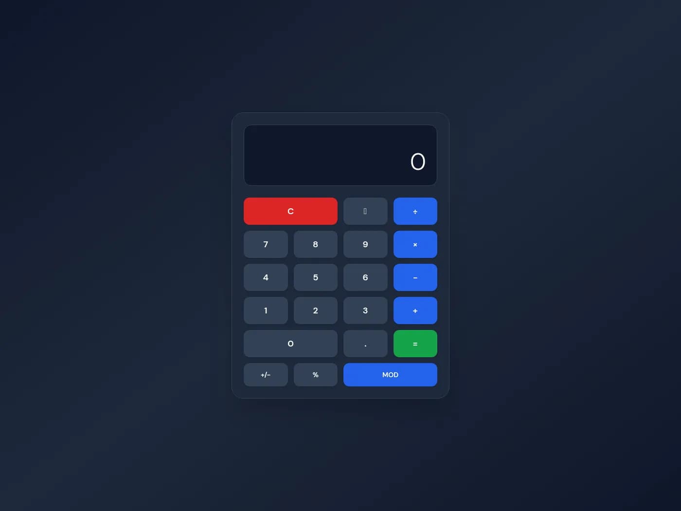 Simple JS Calculator