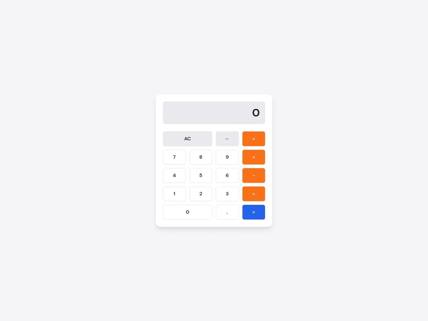 Simple JS Calculator