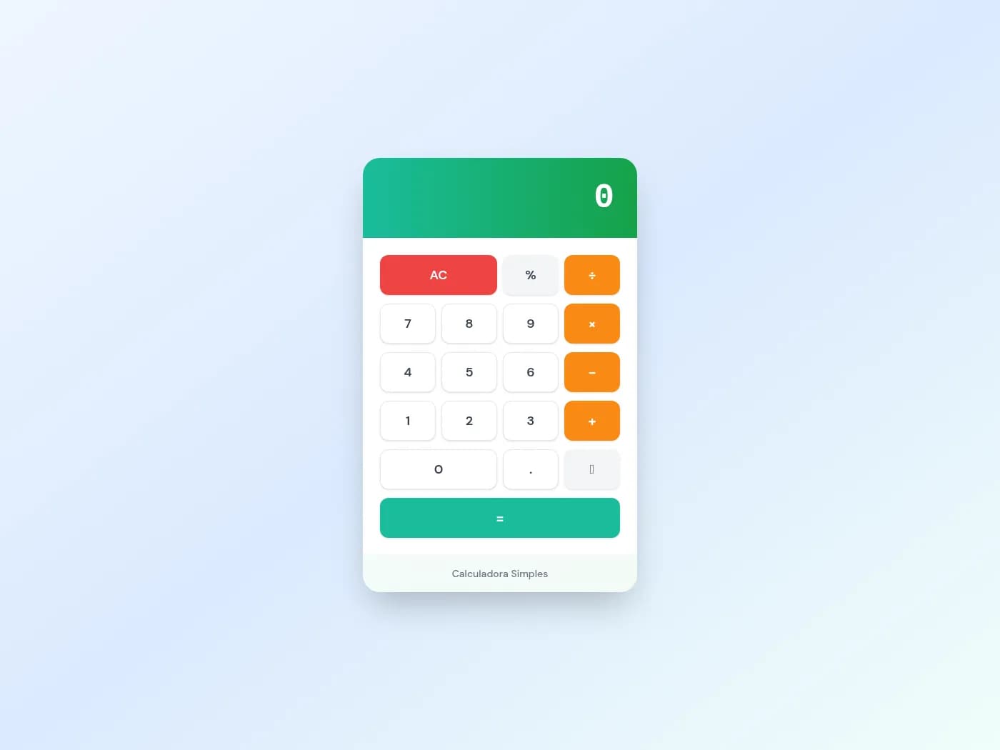 Simple JS Calculator