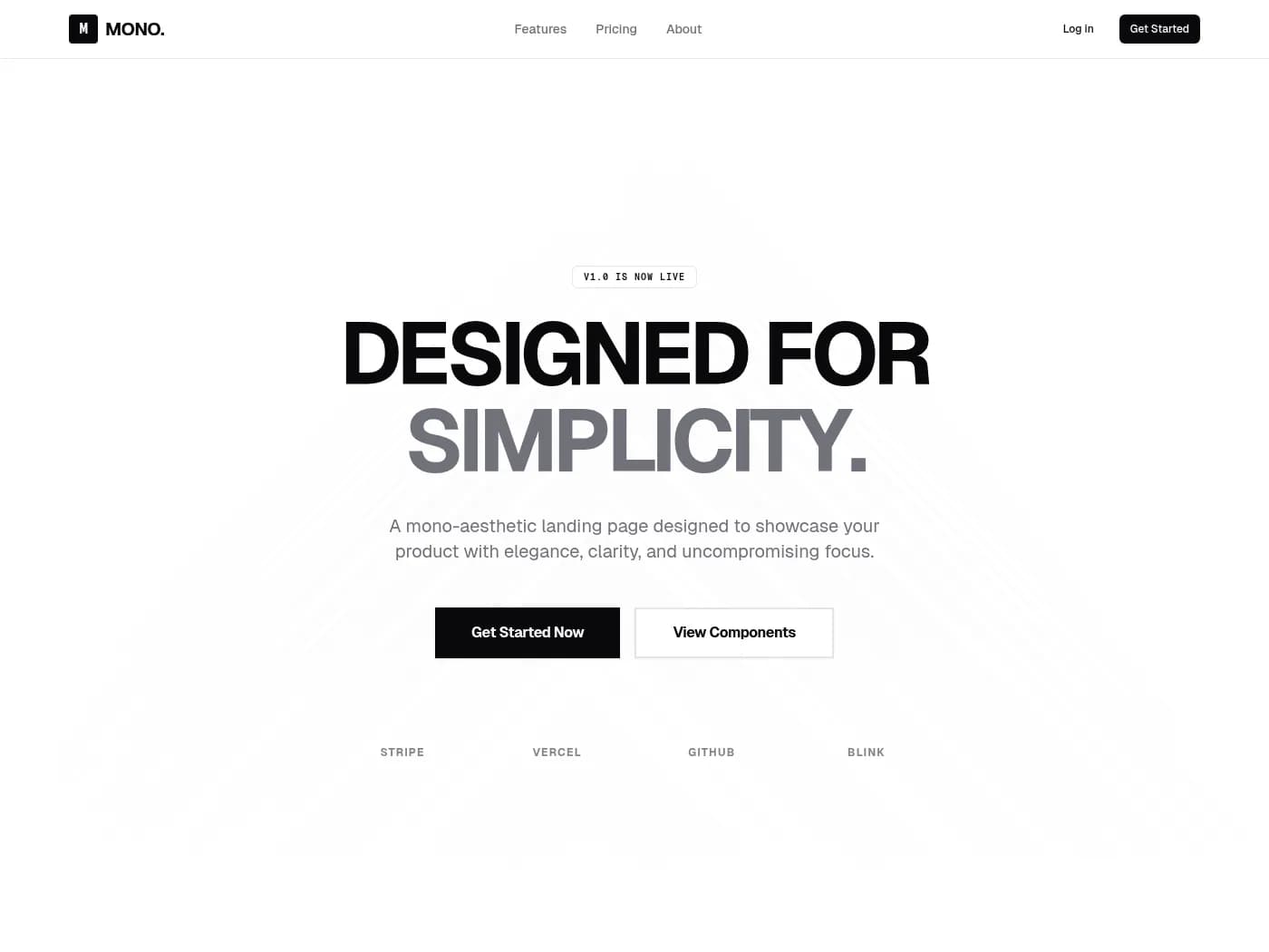 Simple Landing Page