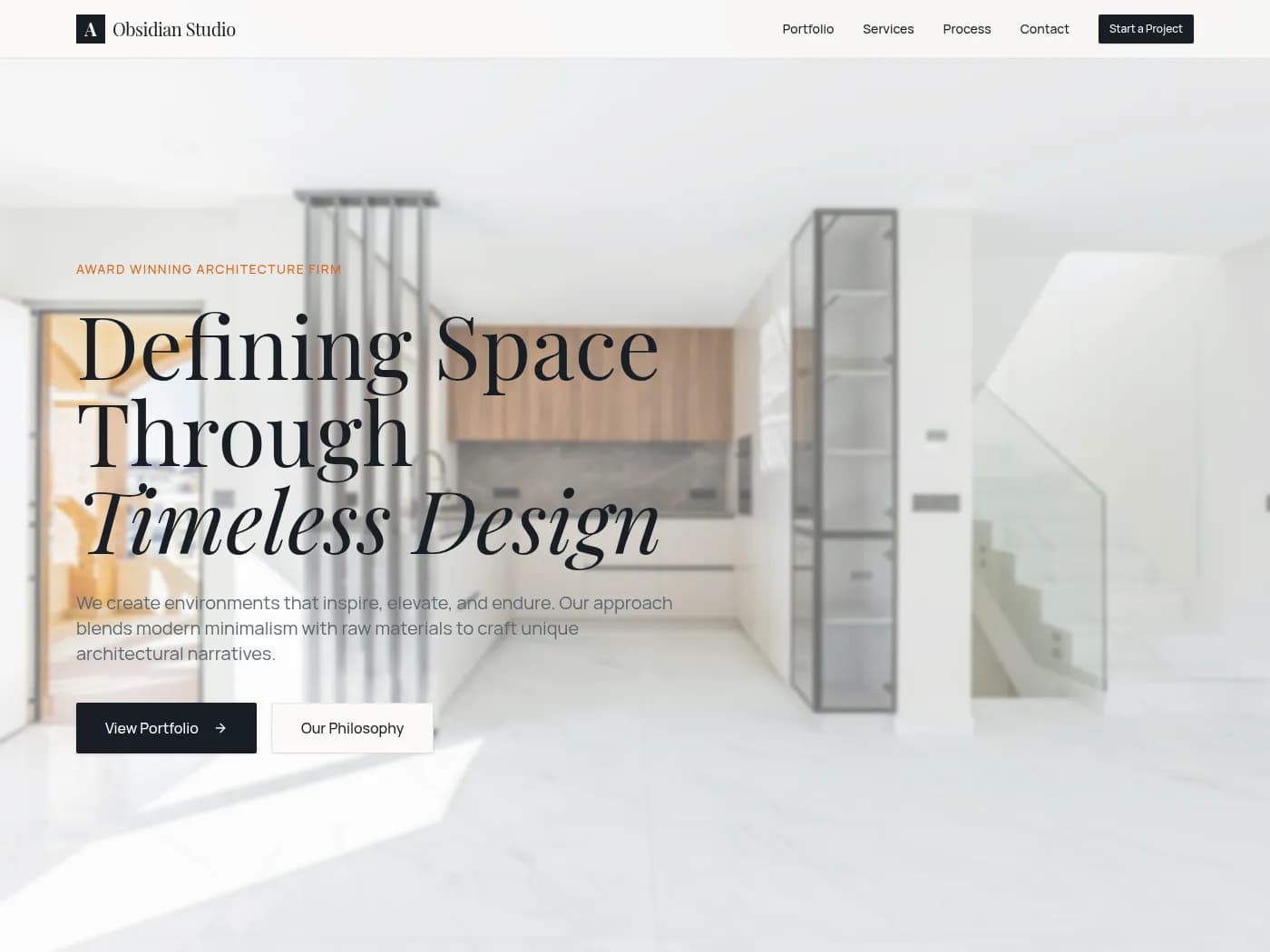 Simple Landing Page