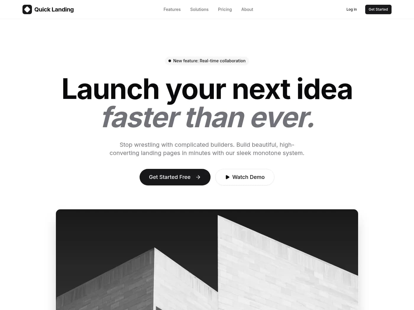 Quick Landing Page