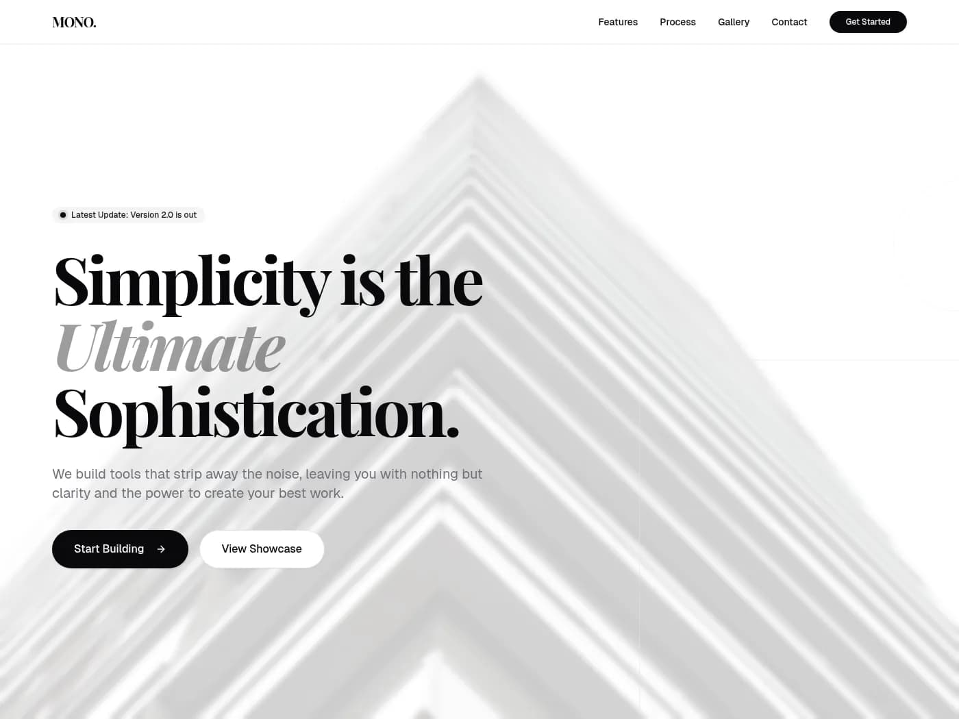 Simple Landing Page