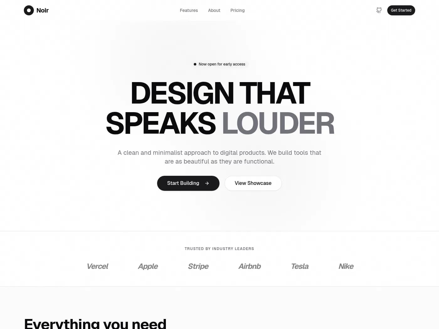 Simple Landing Page