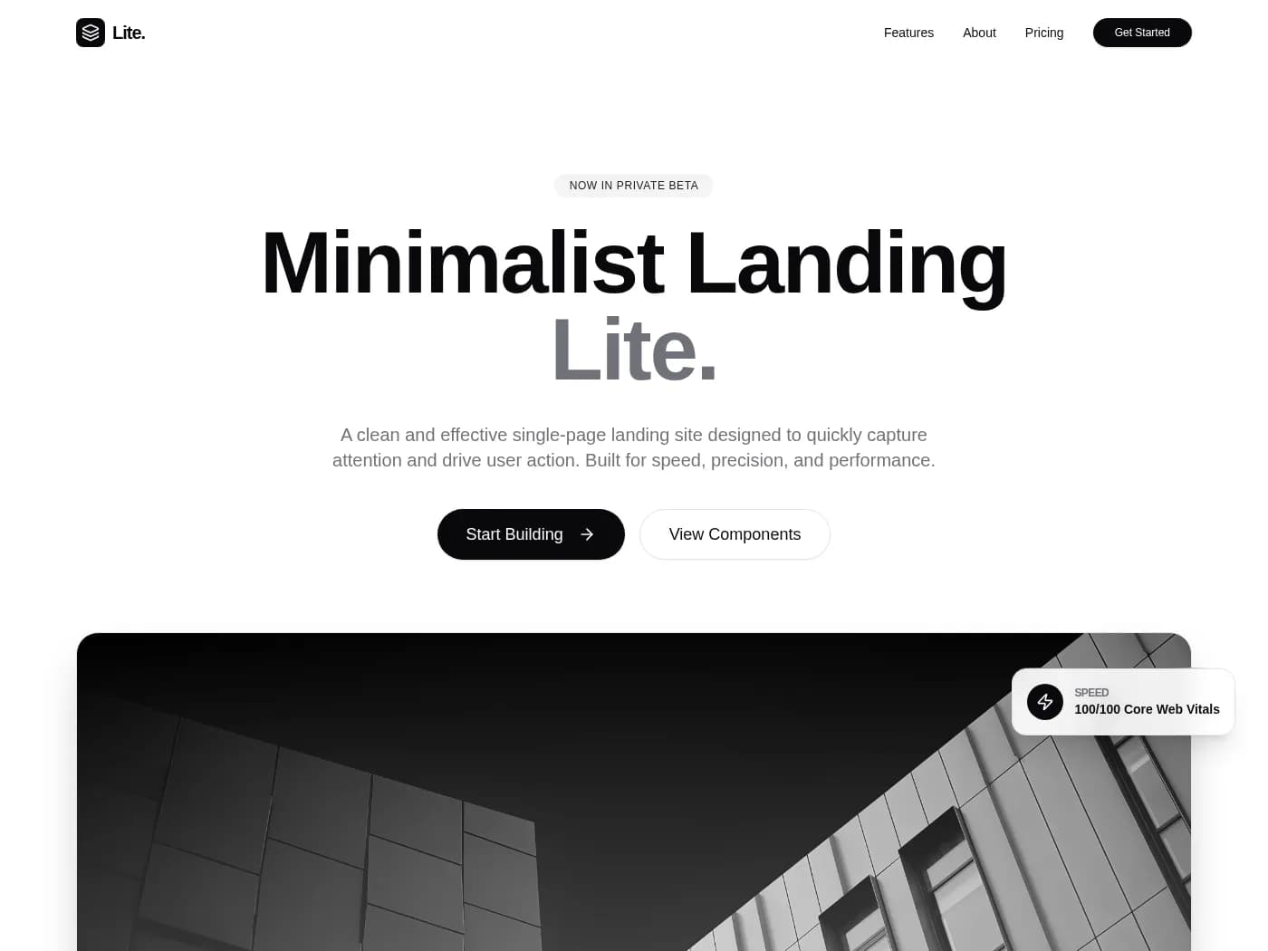 LandingPage Lite