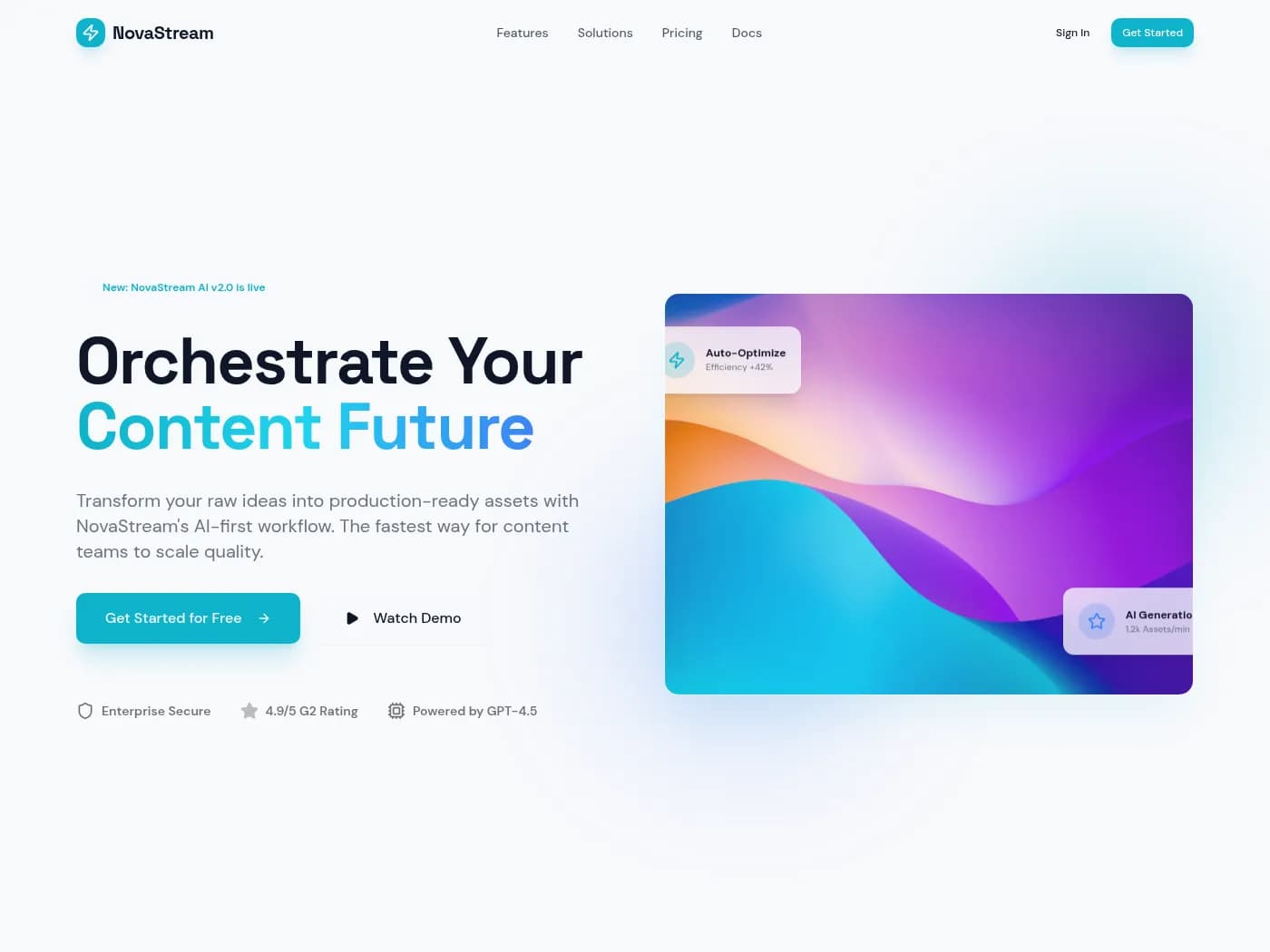 Simple Landing Page