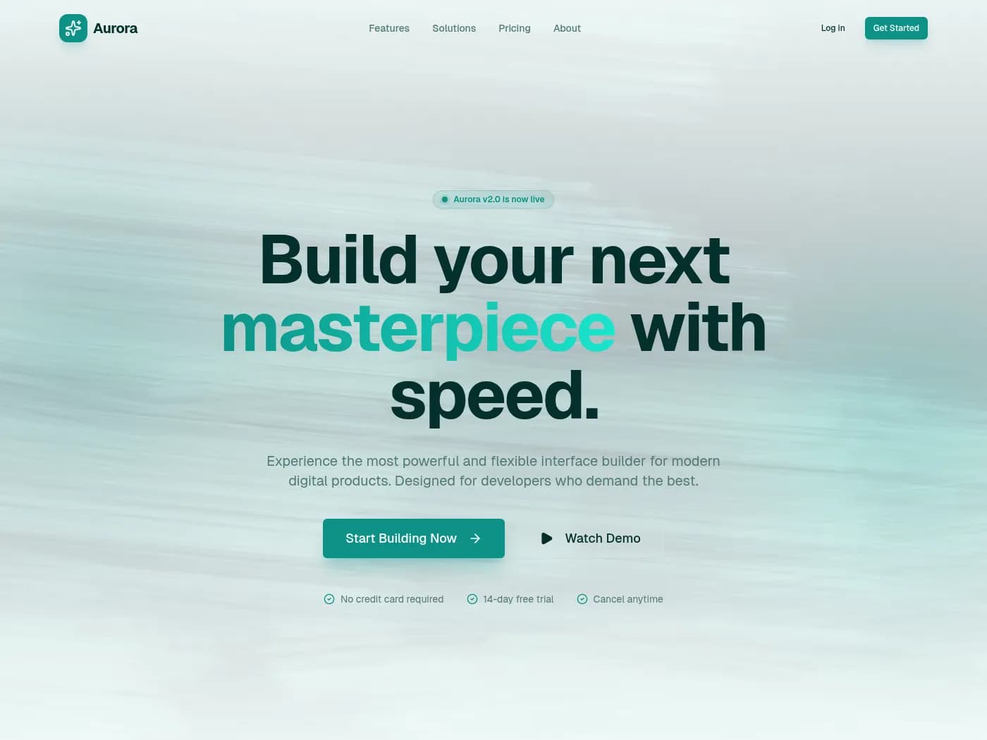 Simple Landing Page