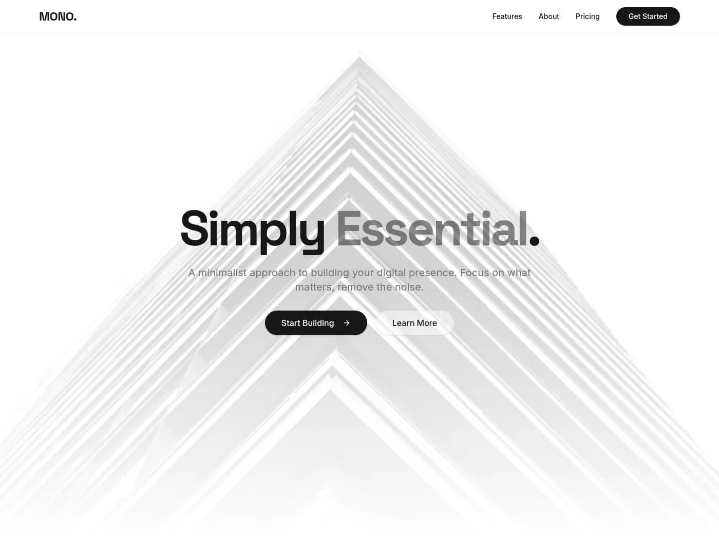 Simple Landing Page