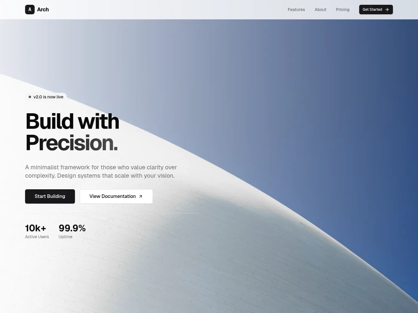 Simple Landing Page