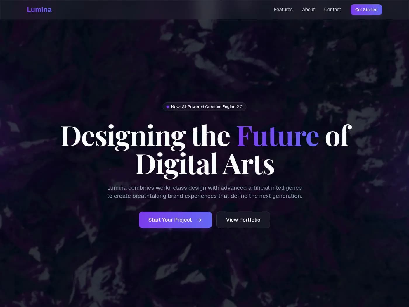 Simple Landing Page