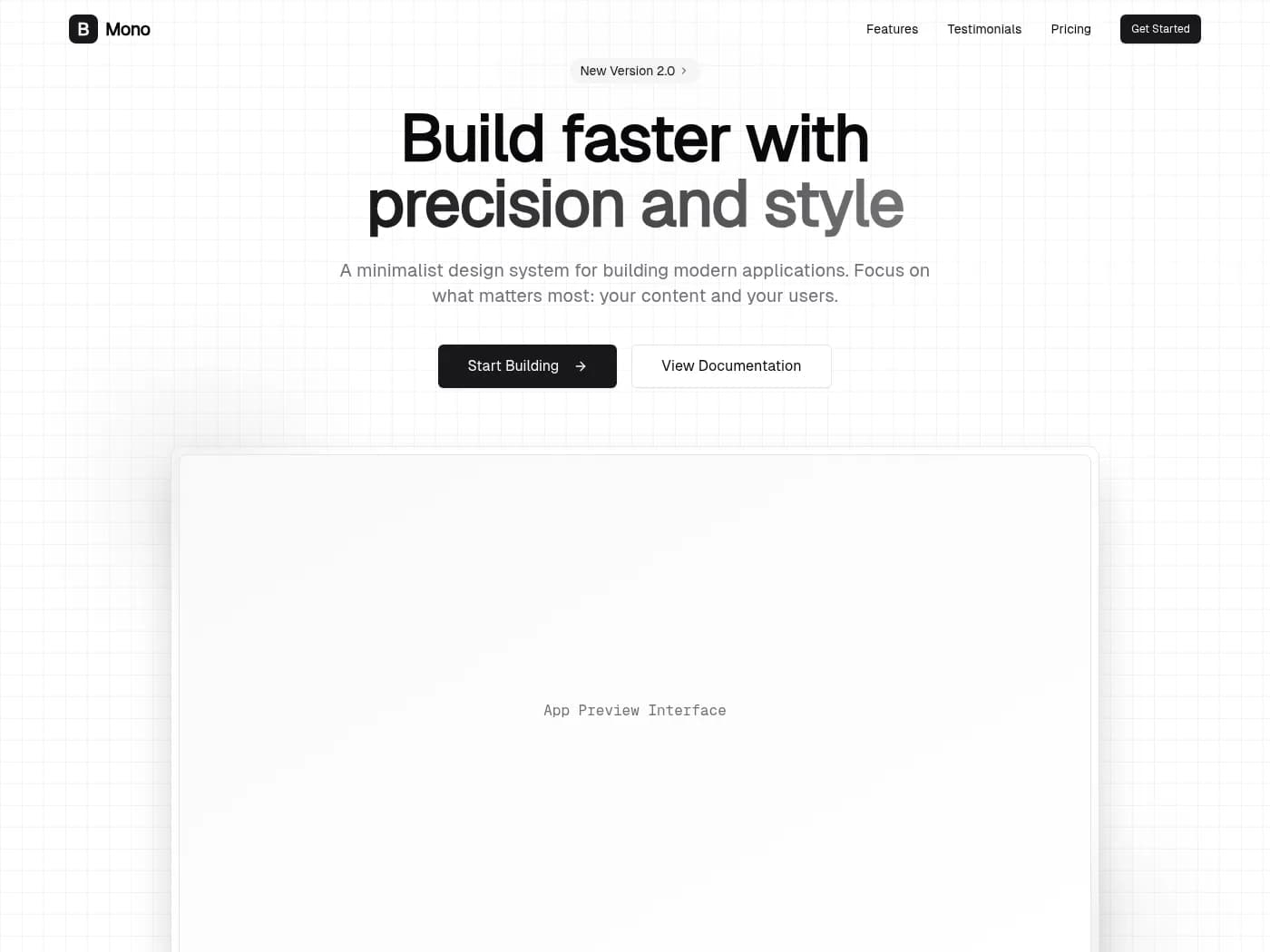 Simple Landing Page