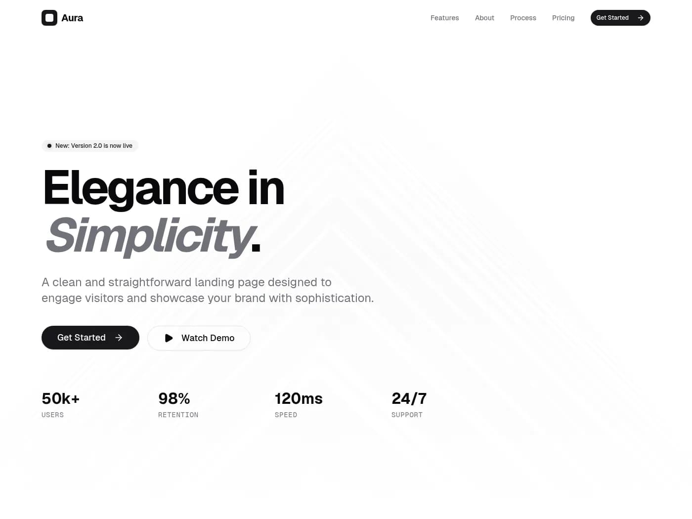 LandingPage Simple