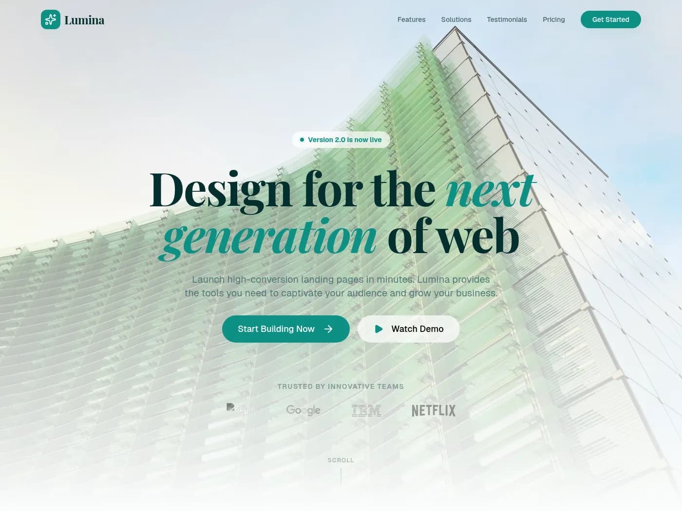 Simple Landing Page