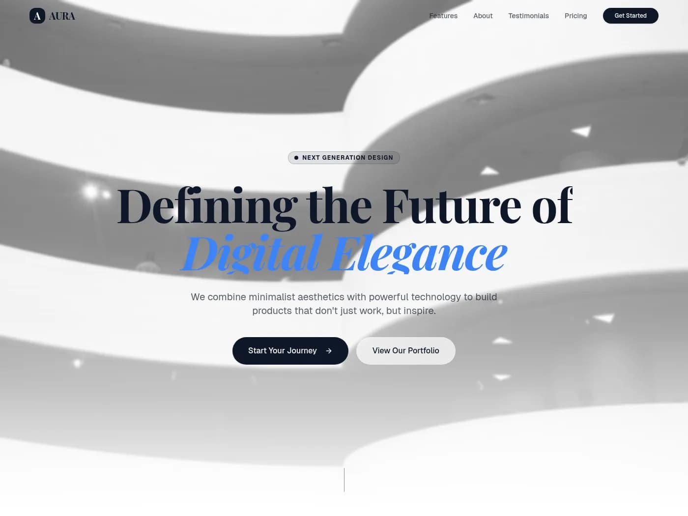 Simple Landing Page