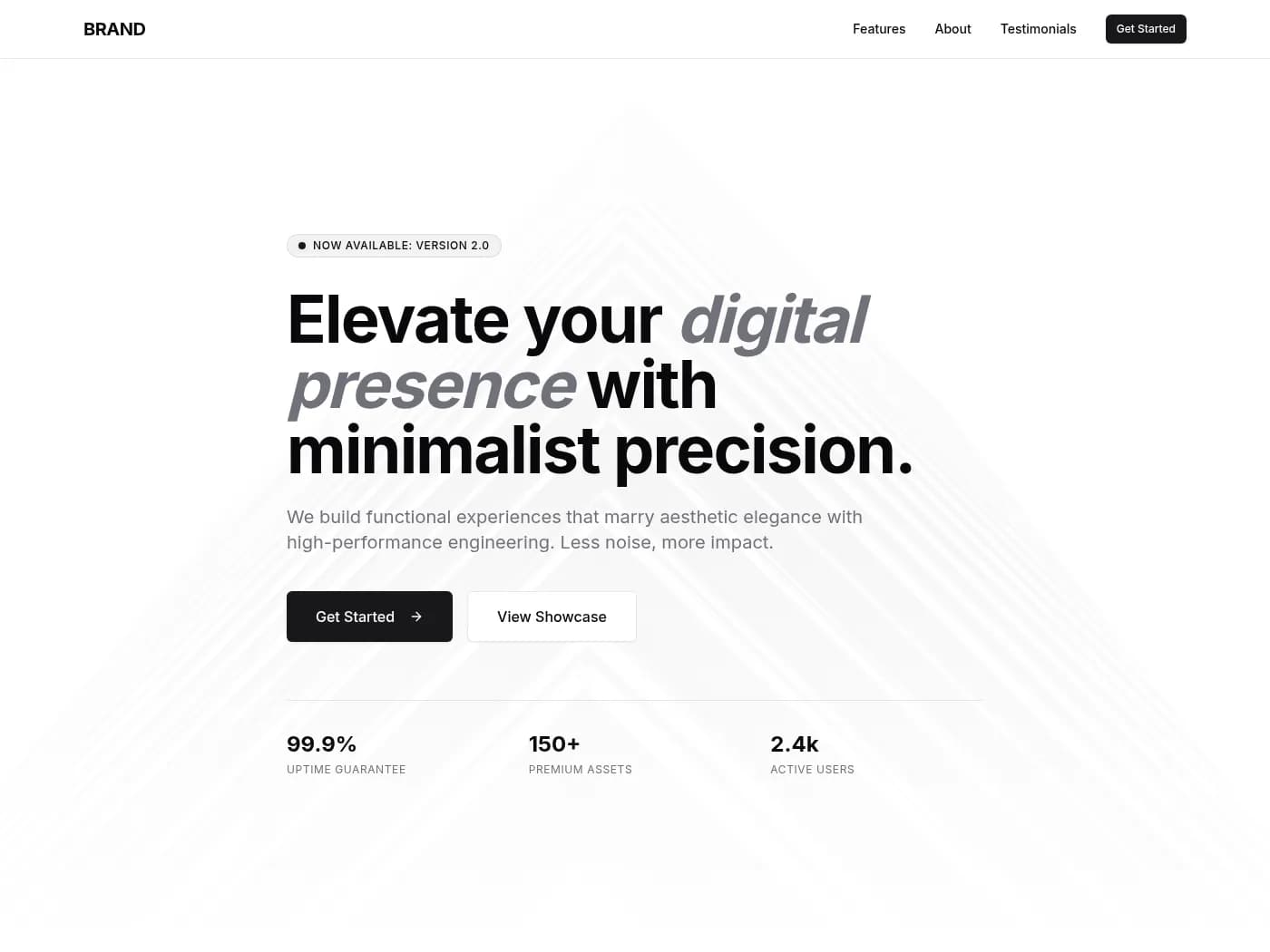 Simple Landing Page
