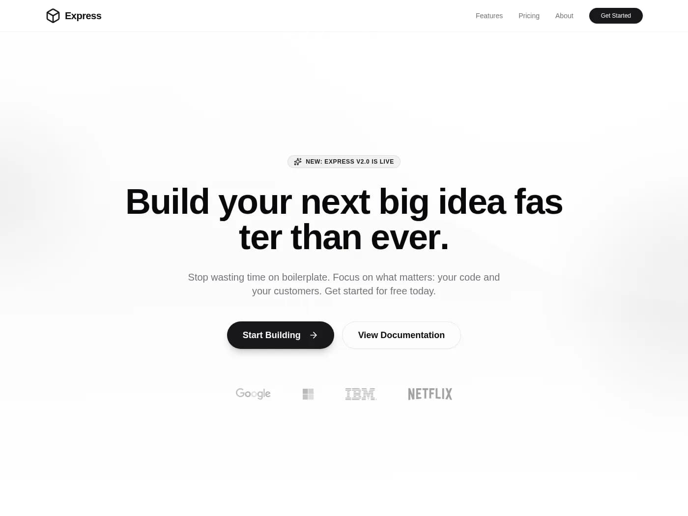 Landing Page Express