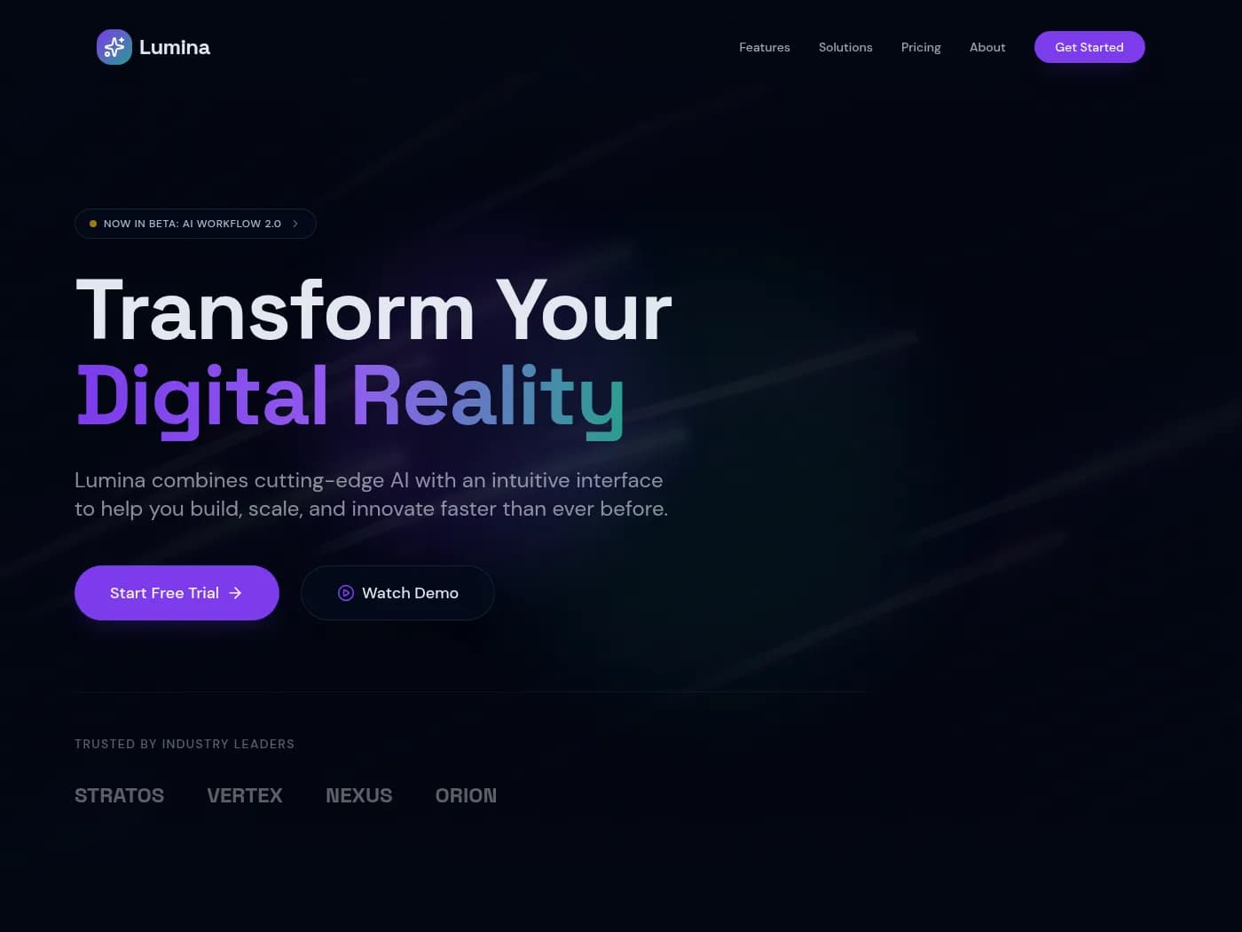 Simple Landing Page