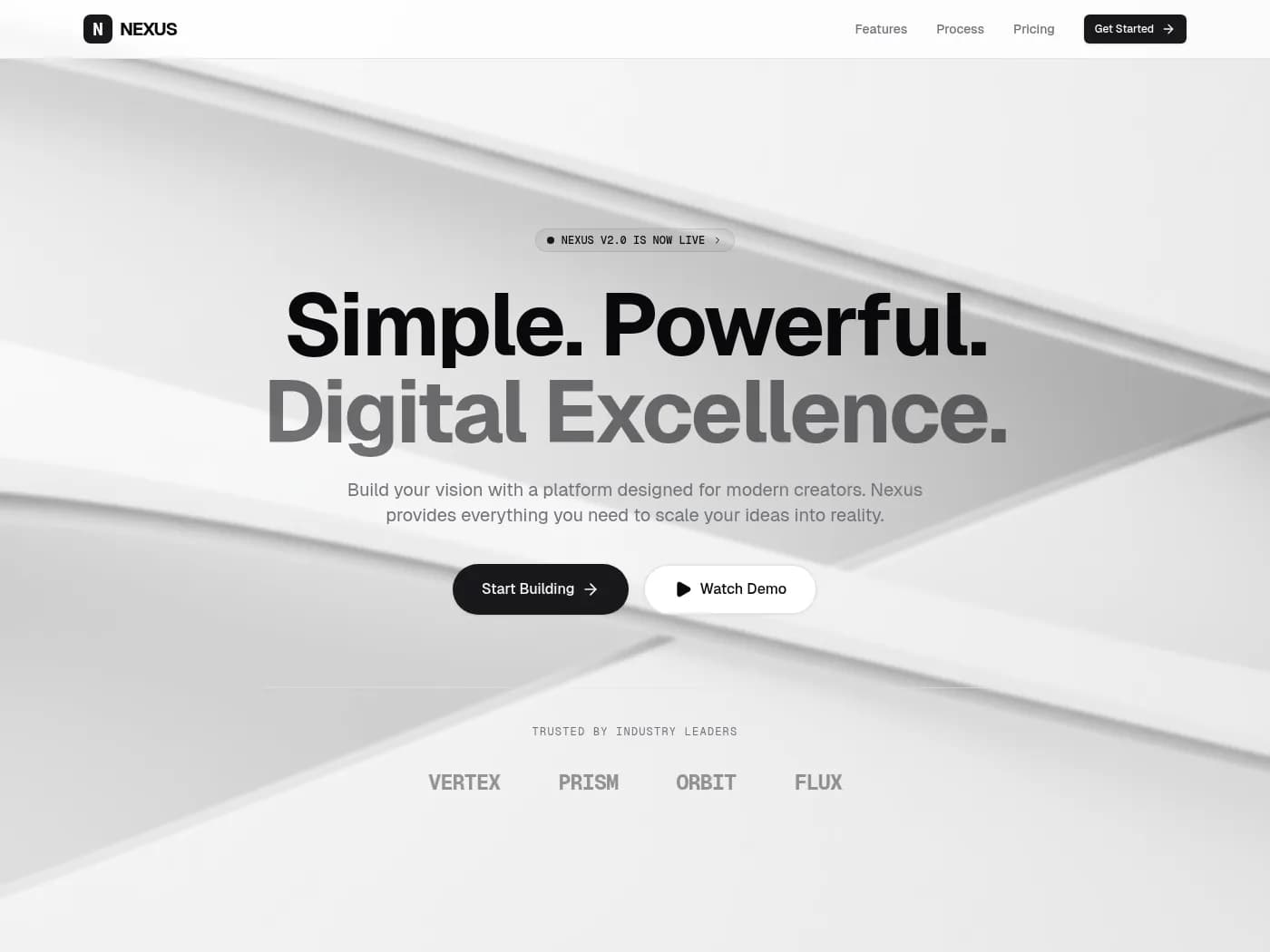 Simple Landing Page