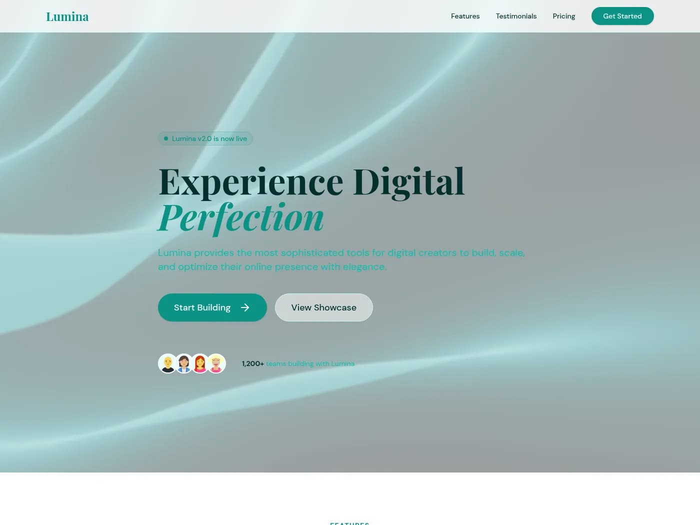 Simple Landing Page