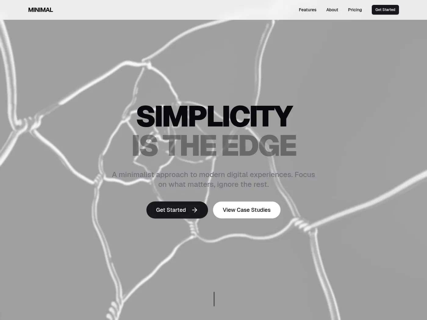 Simple Landing Page