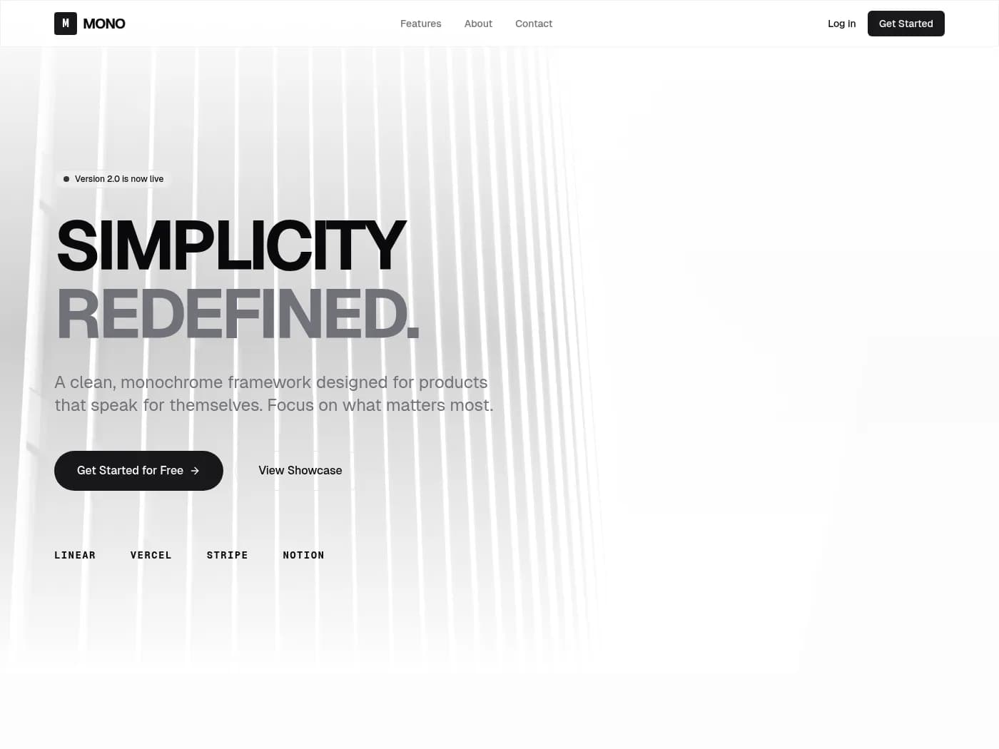 Simple Landing Page
