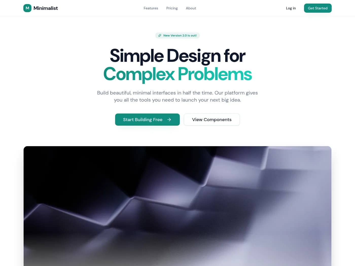 Simple Landing Page