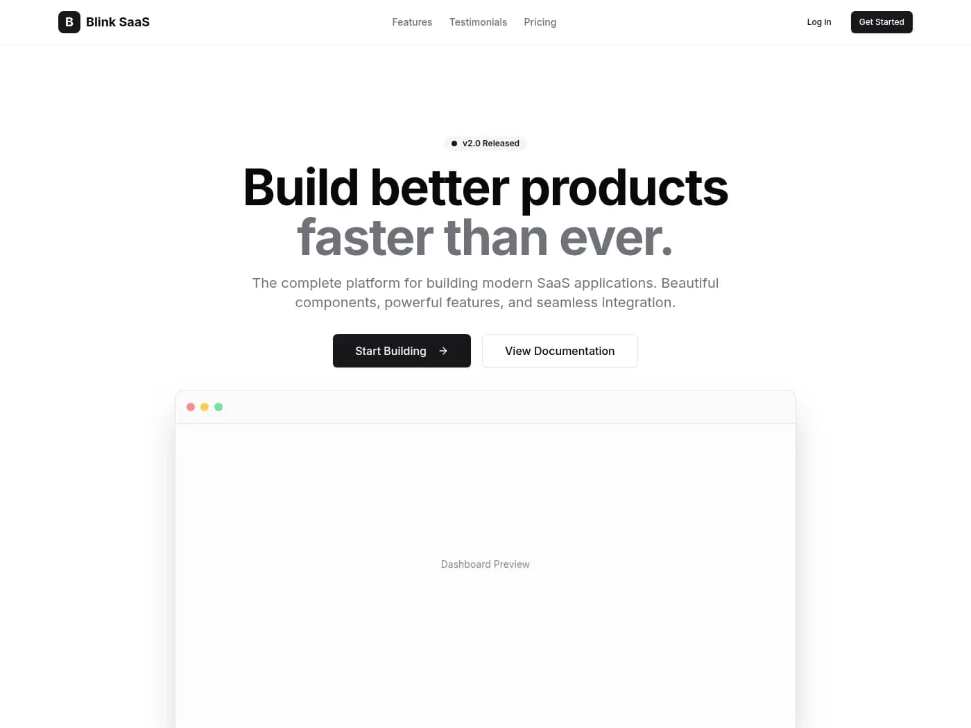 Simple Landing Page