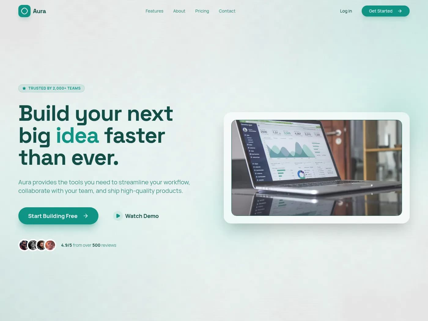 Simple Landing Page