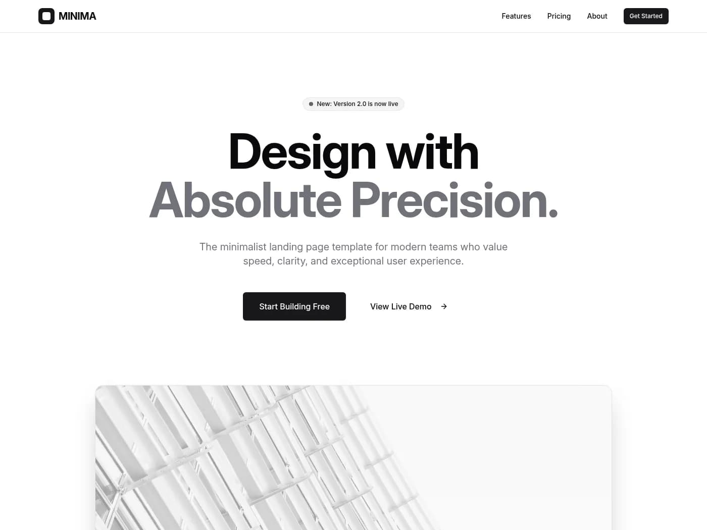 Simple Landing Page