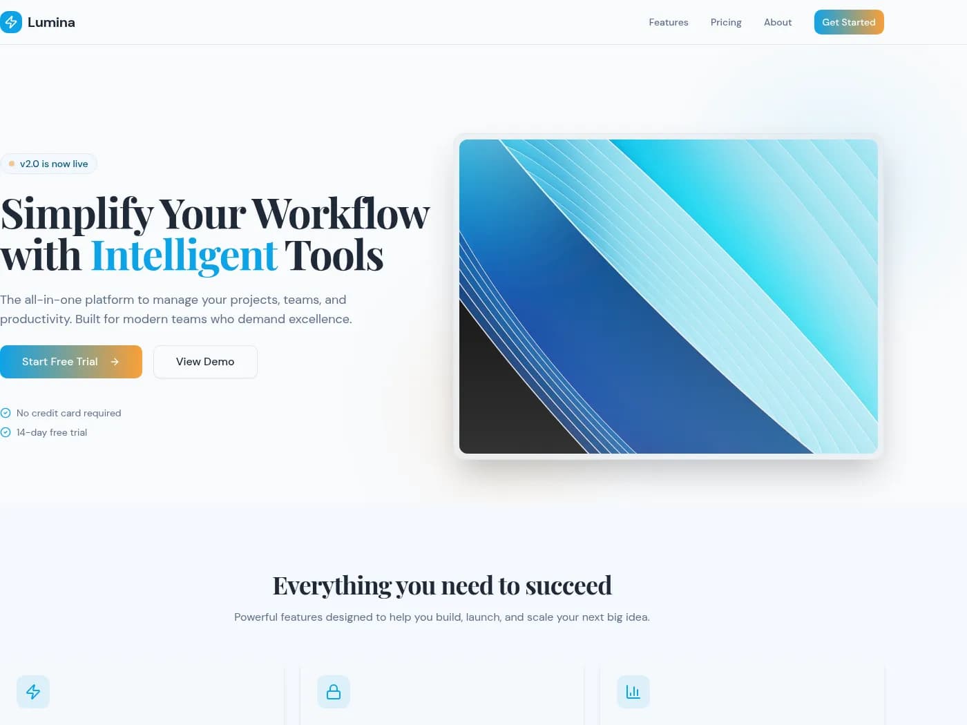 Simple Landing Page